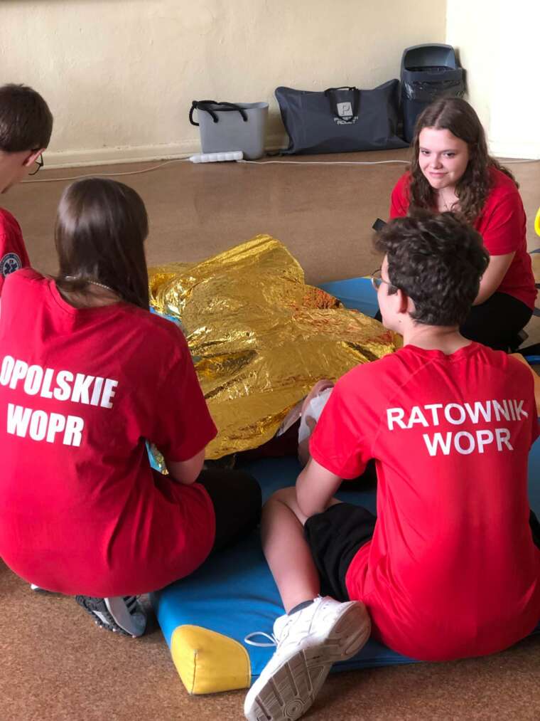 Nowy skład grupy ratowniczej LO8 Opole – Liceum nr VIII Opole