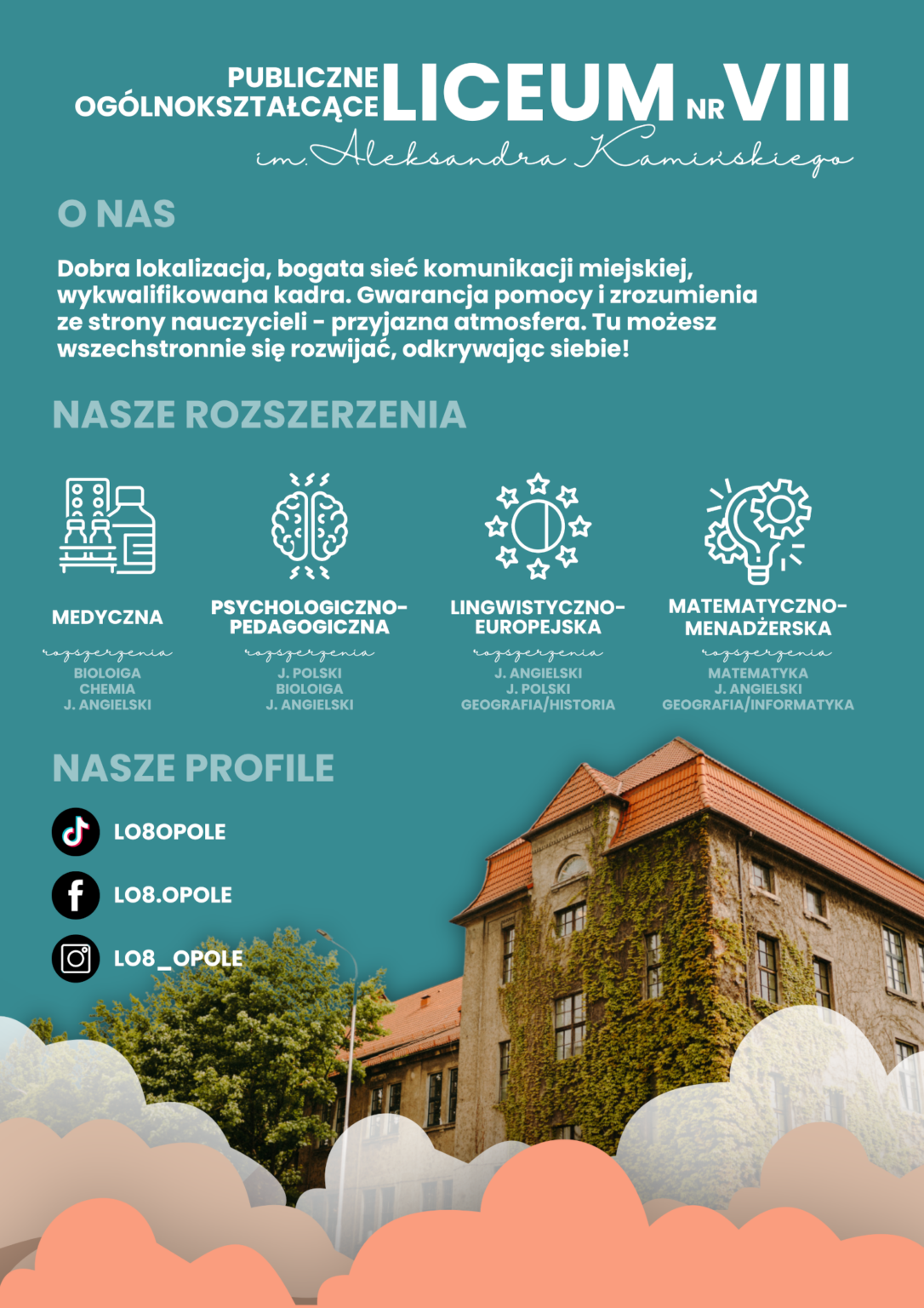 Profile klas – Liceum nr VIII Opole