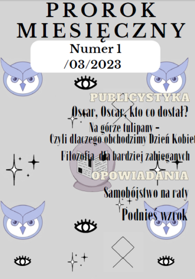 PROROK MIESIĘCZNY Nr 3/23 – Liceum nr VIII Opole