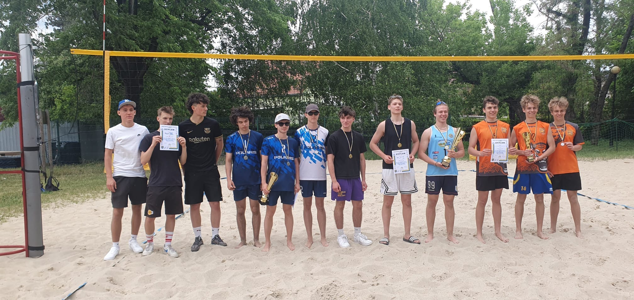 IV miejsce w siatkówce plażowej – Liceum nr VIII Opole